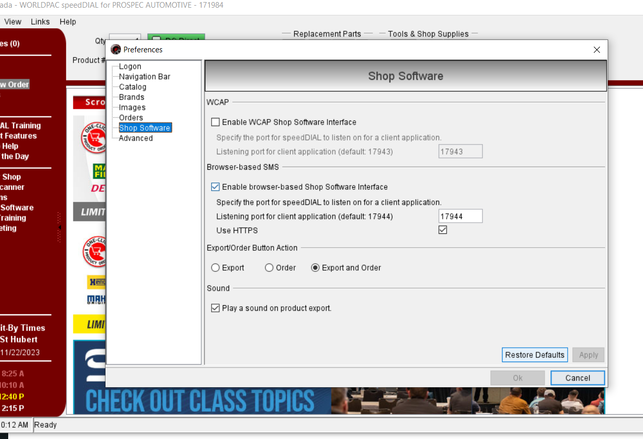 Worldpac Speed DIAL – V2V Technologies Help Center