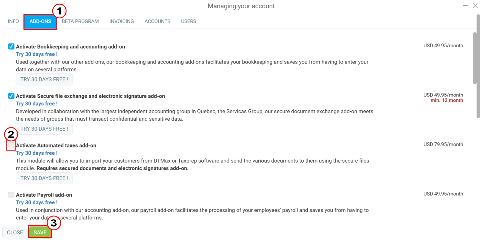 Cancel the Subscription to GEM-WORK – V2V Technologies Help Center