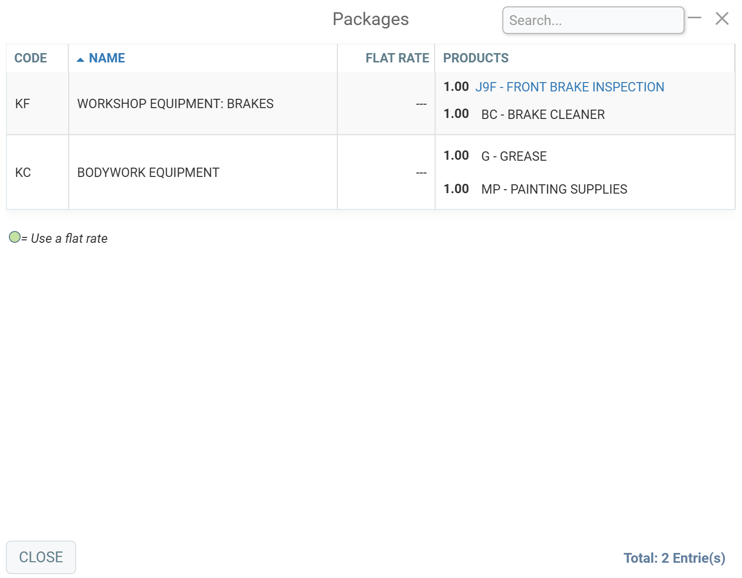 Add a Package to My Estimate (Sale) – V2V Technologies Help Center