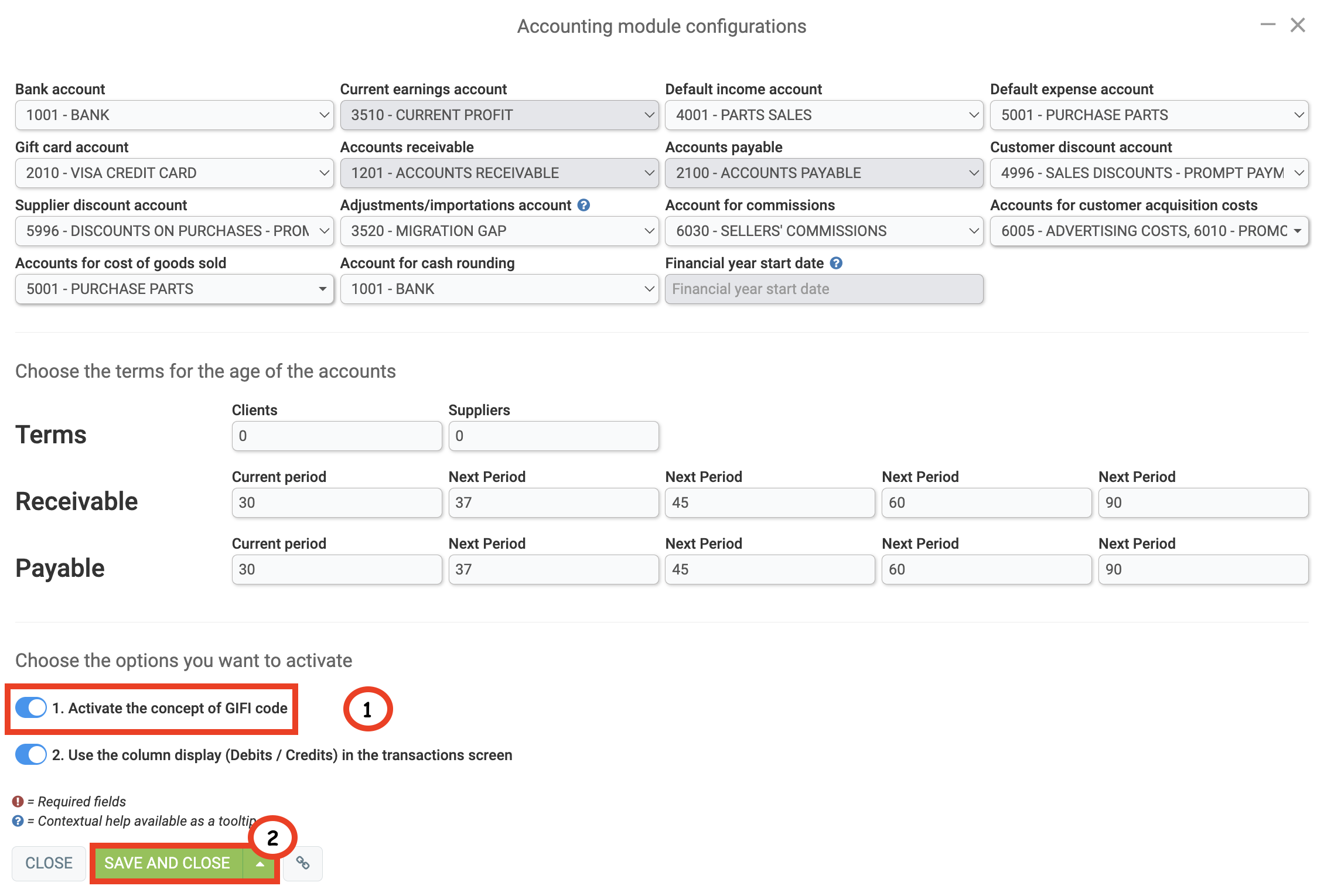 Integrate a New Chart of Accounts – V2V Technologies Help Center