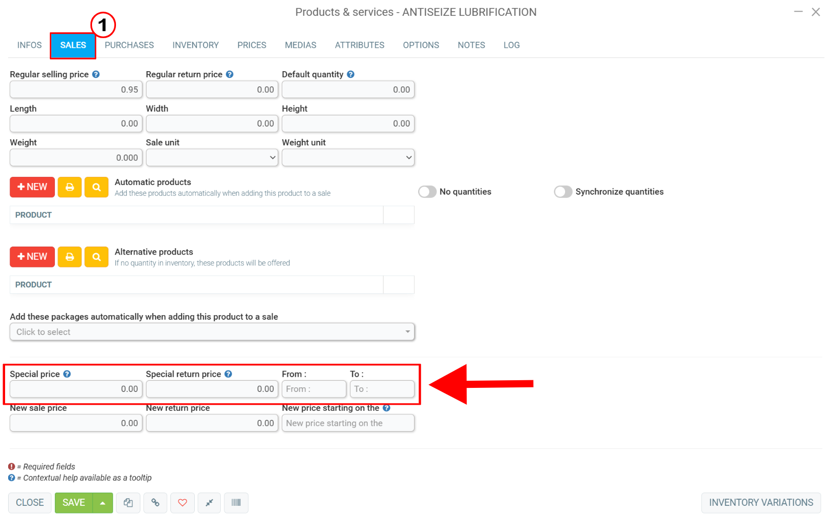 Manage Specific and One-Time Discounts for Tires and Tire Services ...